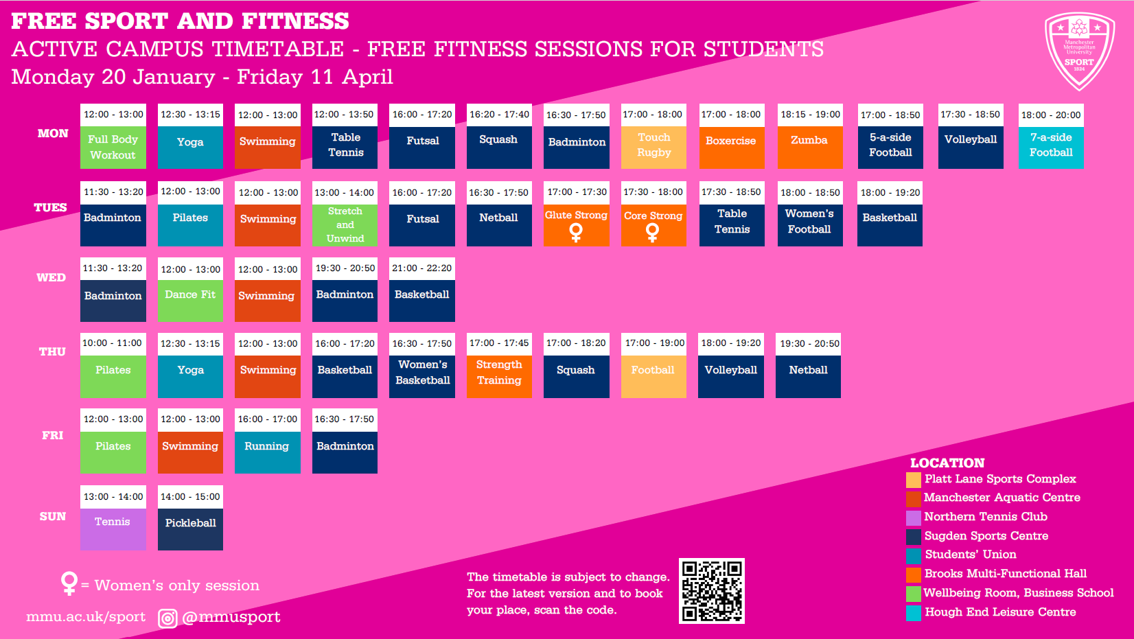 MMU Sport: Free Sport and Fitness Sessions – Finance & Economics Hub